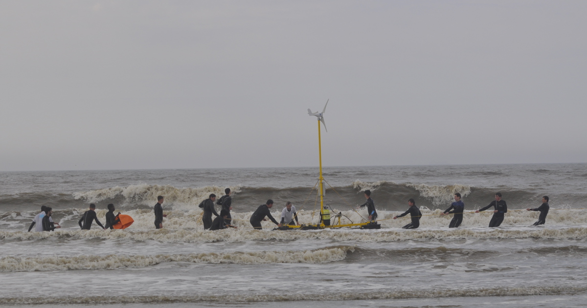 Studenten MyTec behalen eervolle vermelding Floating Wind Challenge